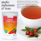 natural rose hips infusion