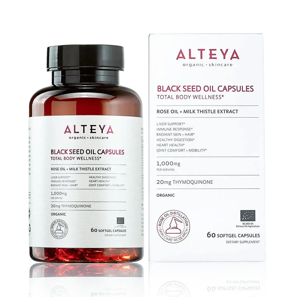 natural rose oil with milk thistle