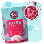 natural rose petals for chamomile tea