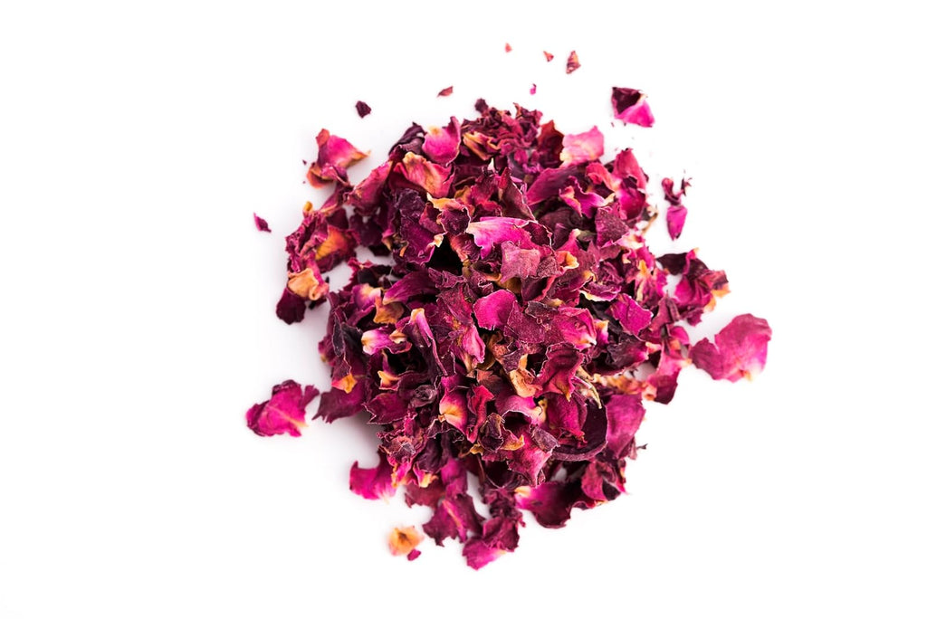 natural rose petals for culinary use