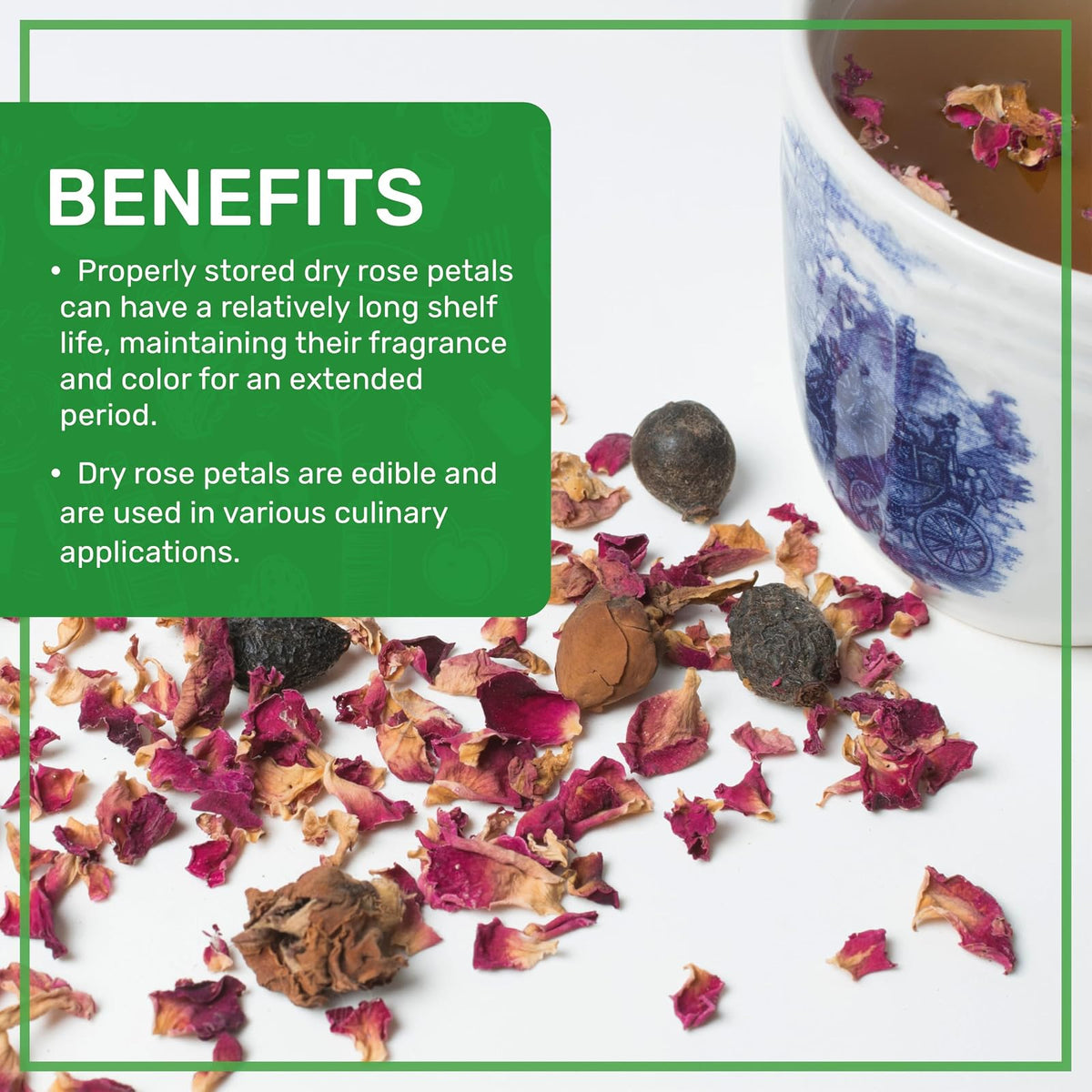 natural rose petals for herbal detox