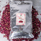 natural rose petals for herbal infusion