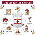 natural rose petals for herbal infusions