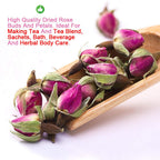 natural rose tea for calming effects