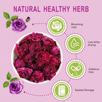 natural rose tea for relaxation