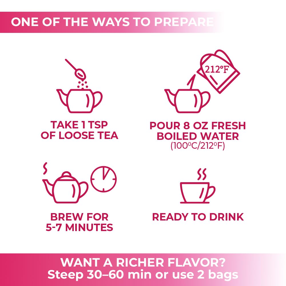 natural rose tea for wellness