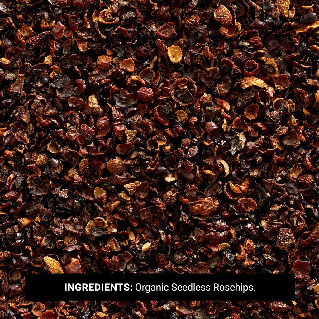 natural rosehips for tea brewing