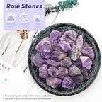 natural rough amethyst for healing