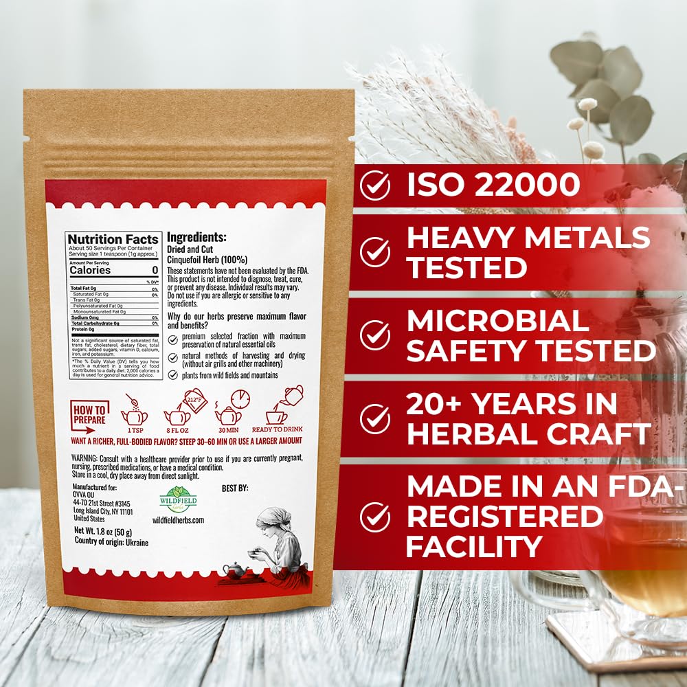 Natural Sabelnik tea for wellness