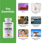 Natural saffron capsules for wellness