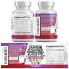 Natural saffron extract for emotional balance
