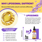 Natural saffron extract for emotional balance