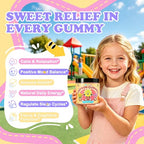 Natural saffron gummies for relaxation