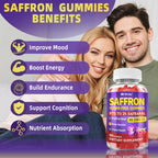 Natural saffron multivitamins for wellness