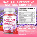 Natural saffron multivitamins for wellness