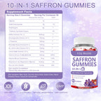 Natural saffron multivitamins for wellness