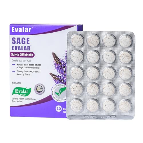 Natural sage tablets for immune support
