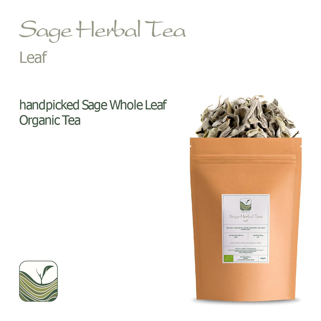 natural sage tea infusion