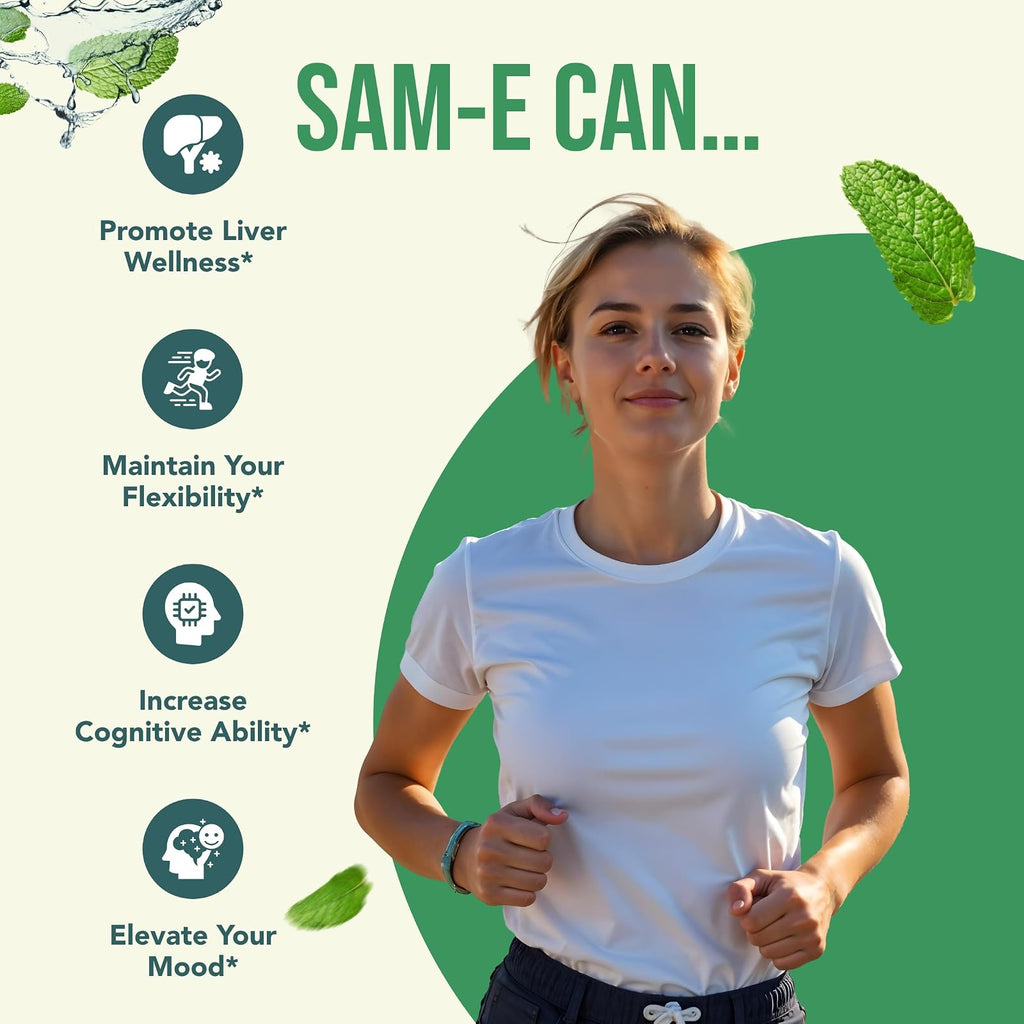 natural SAM-e supplement for energy boost