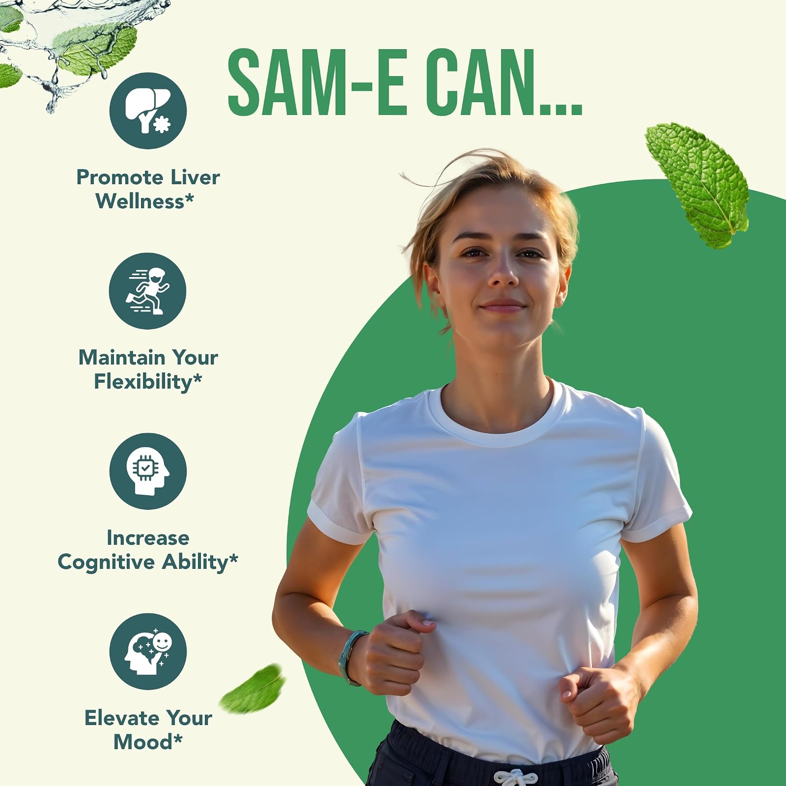 natural SAM-e supplement for energy boost