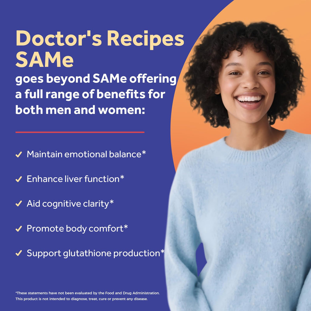 Natural SAM-e supplement for wellness