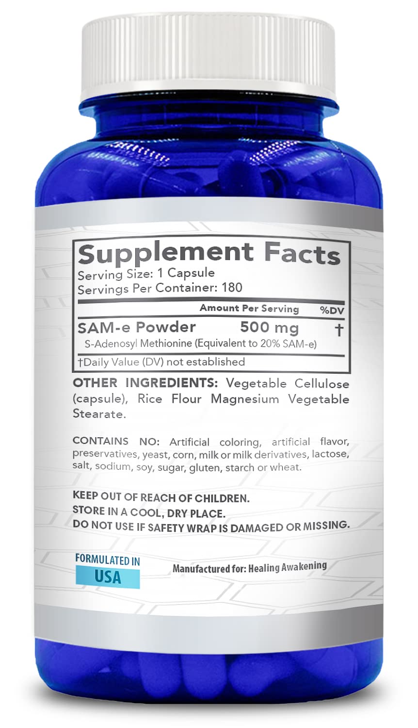 natural SAM-e supplement for wellness