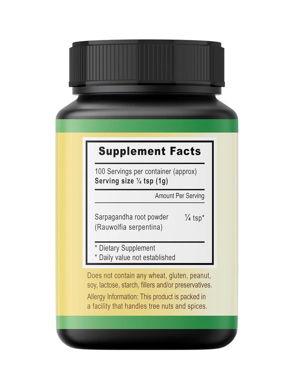 Natural Sarpagandha supplement for wellness