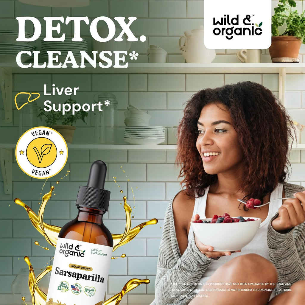 natural sarsaparilla root cleanse solution