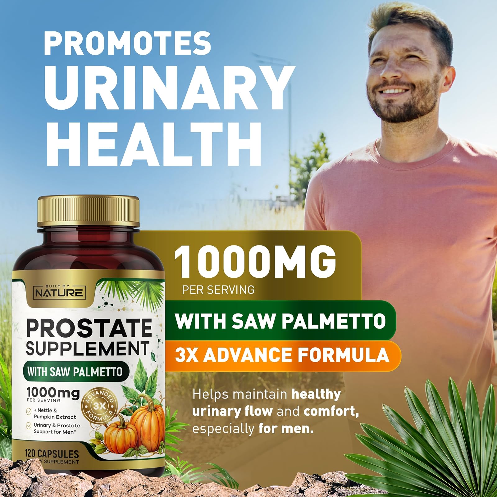 natural saw palmetto capsules for men