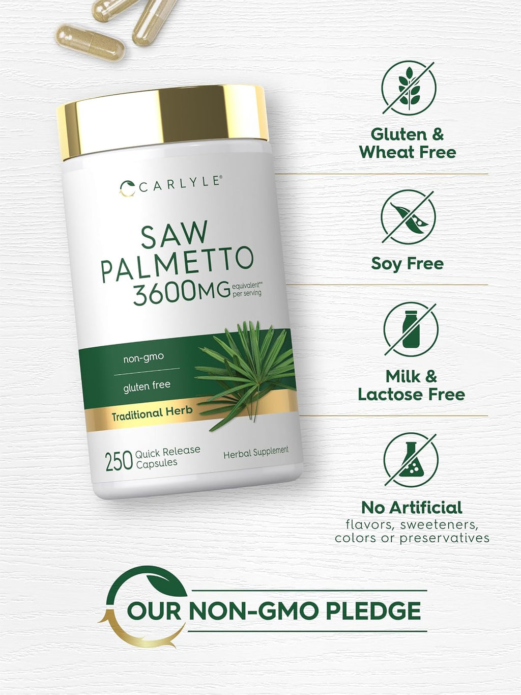 Natural saw palmetto extract benefits