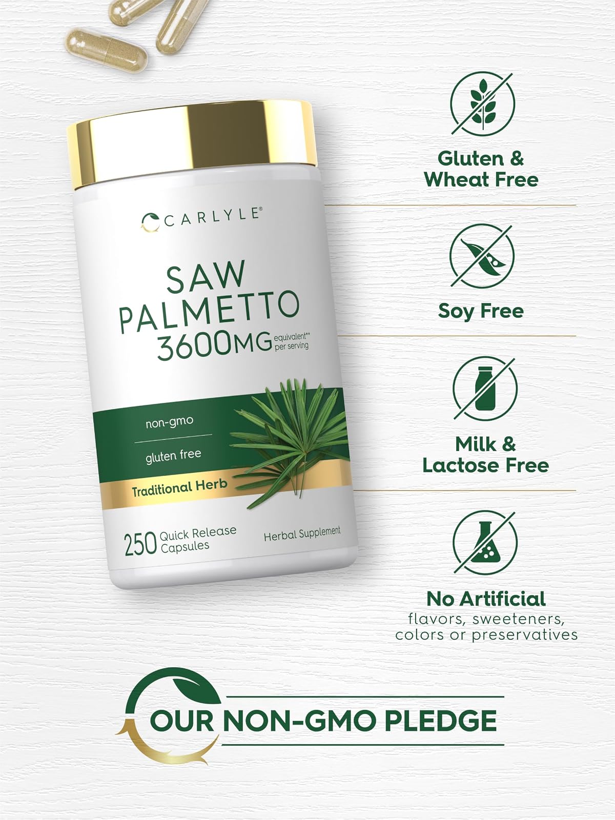 Natural saw palmetto extract benefits