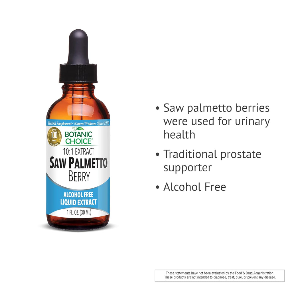 Natural saw palmetto extract for men