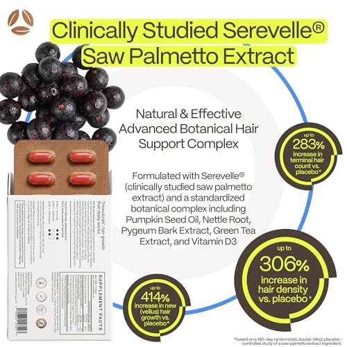 natural saw palmetto for hair health