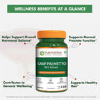 Natural Saw Palmetto for hair support