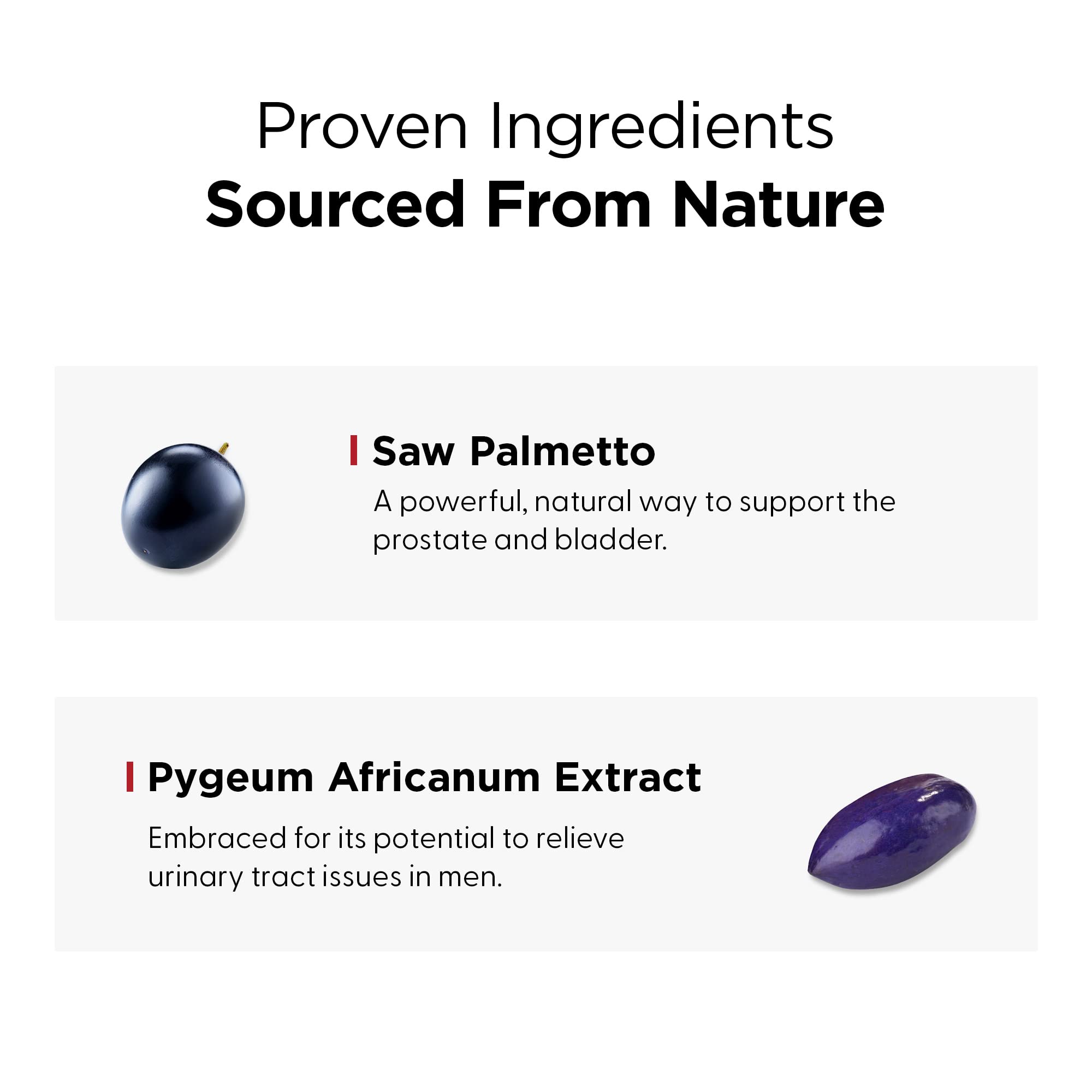 natural saw palmetto for prostate care