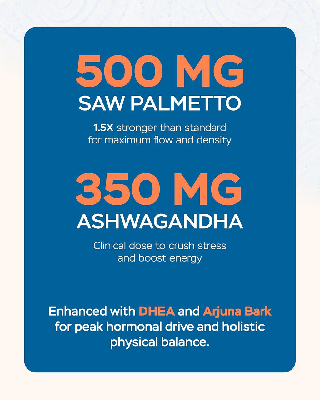 natural saw palmetto for prostate health