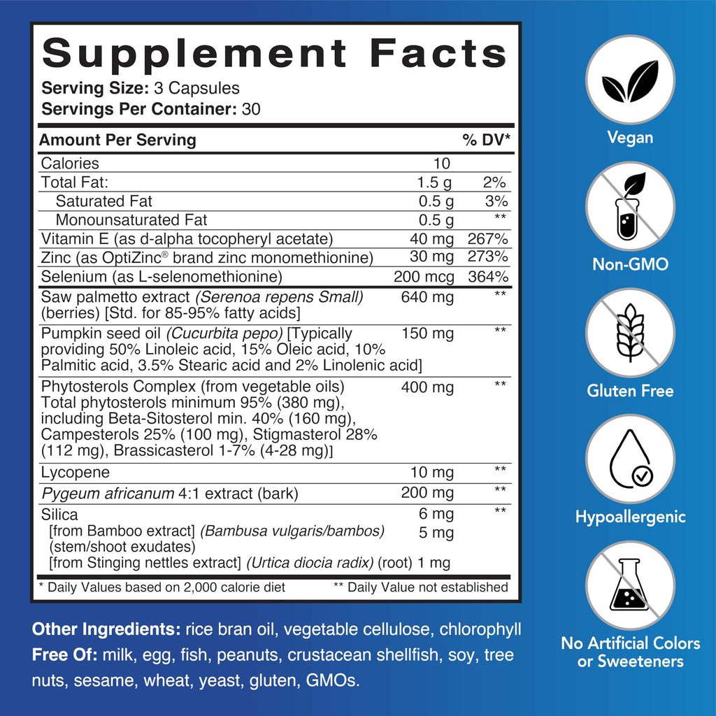 natural saw palmetto for prostate support