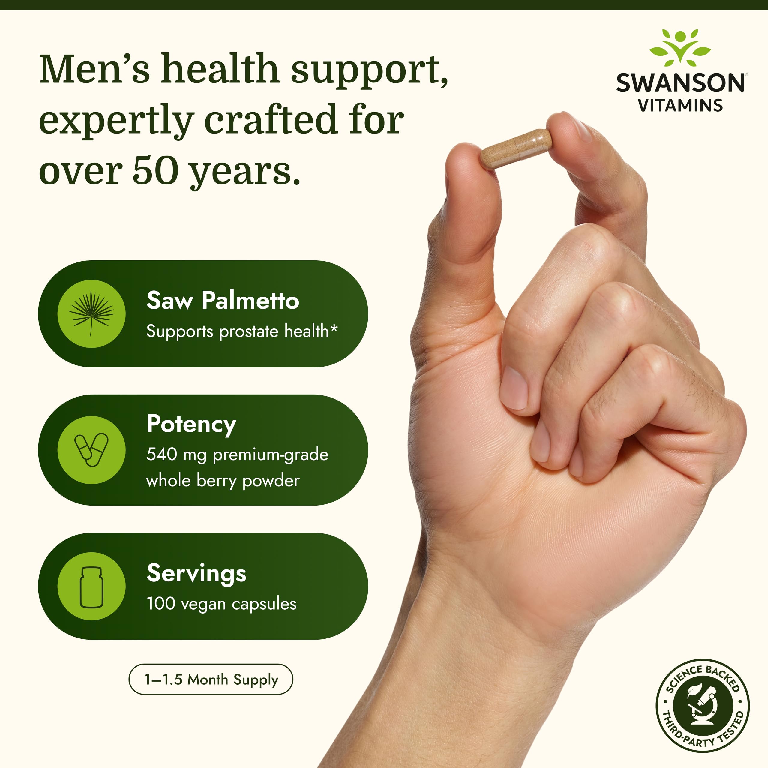 natural saw palmetto for urinary health