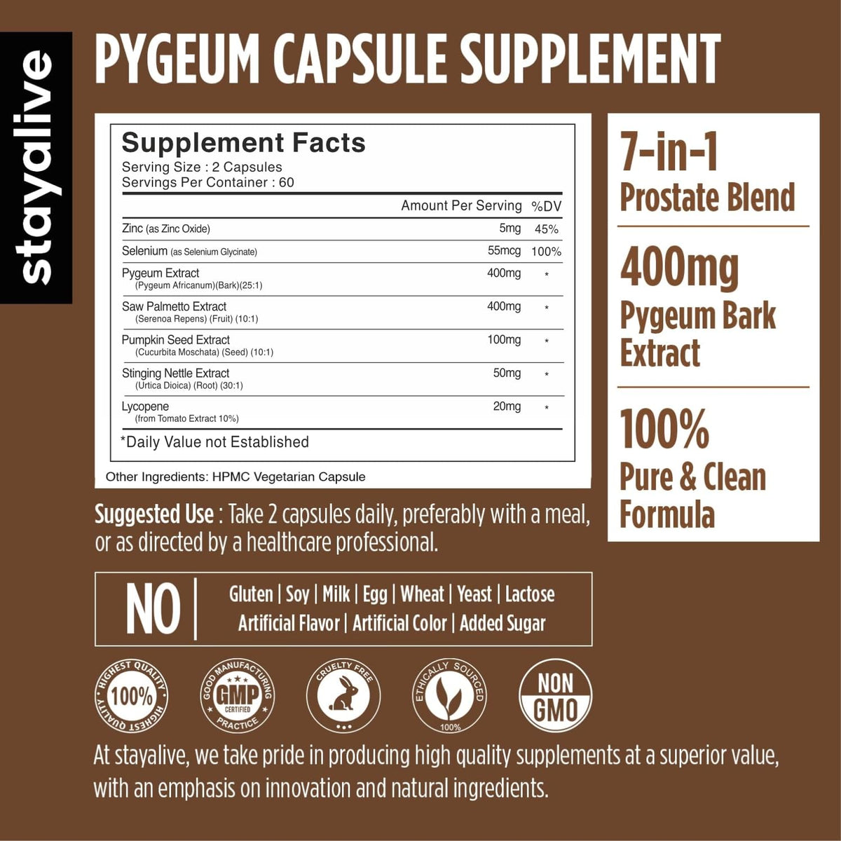 natural saw palmetto herbal supplement