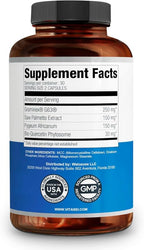 natural saw palmetto prostate supplement