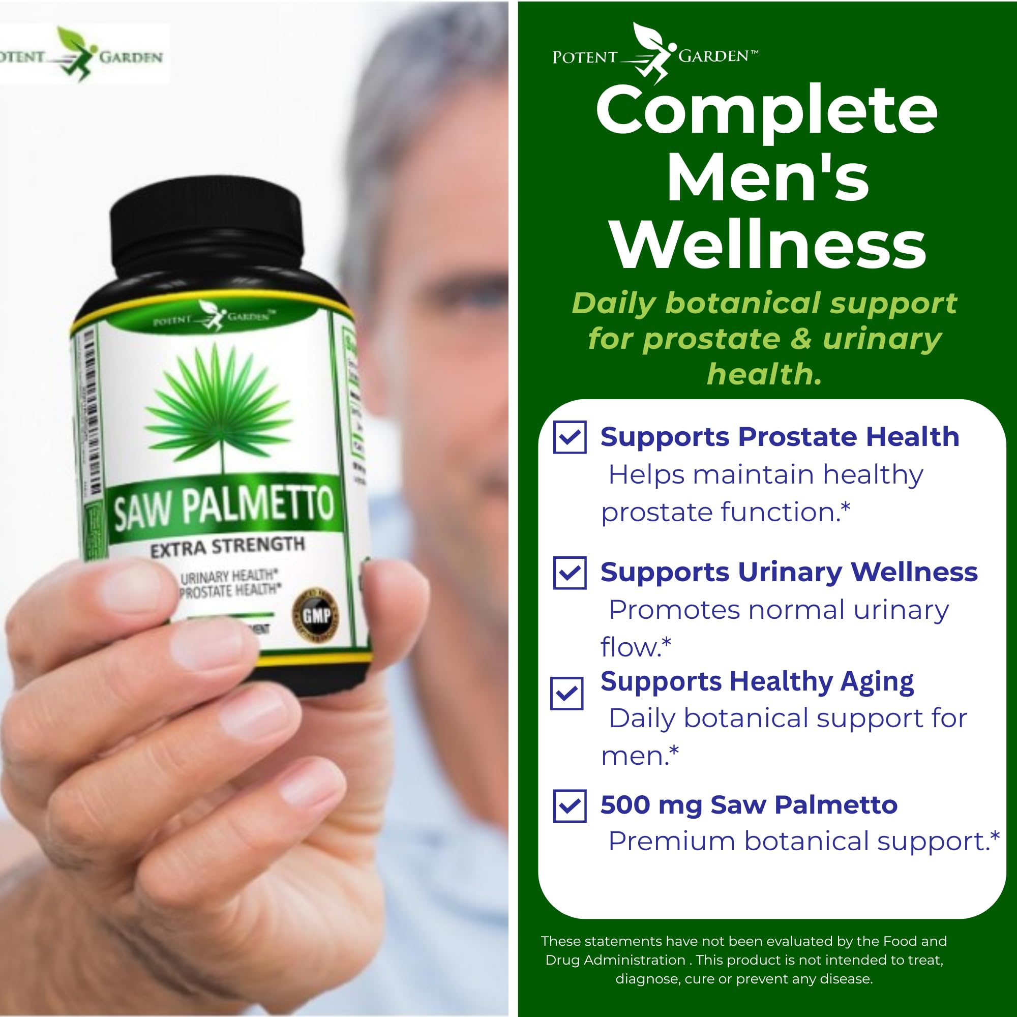 natural saw palmetto prostate supplement