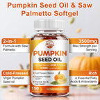 natural saw palmetto softgels for wellness