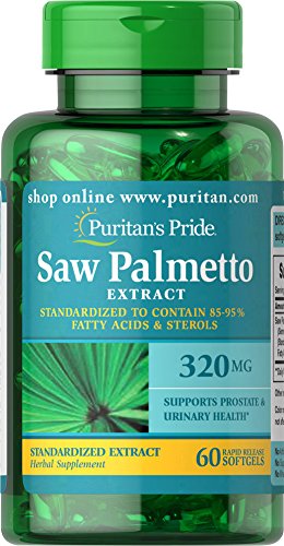 natural saw palmetto softgels supplement