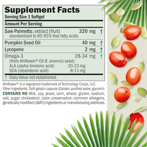 natural saw palmetto softgels
