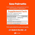 natural saw palmetto supplement benefits