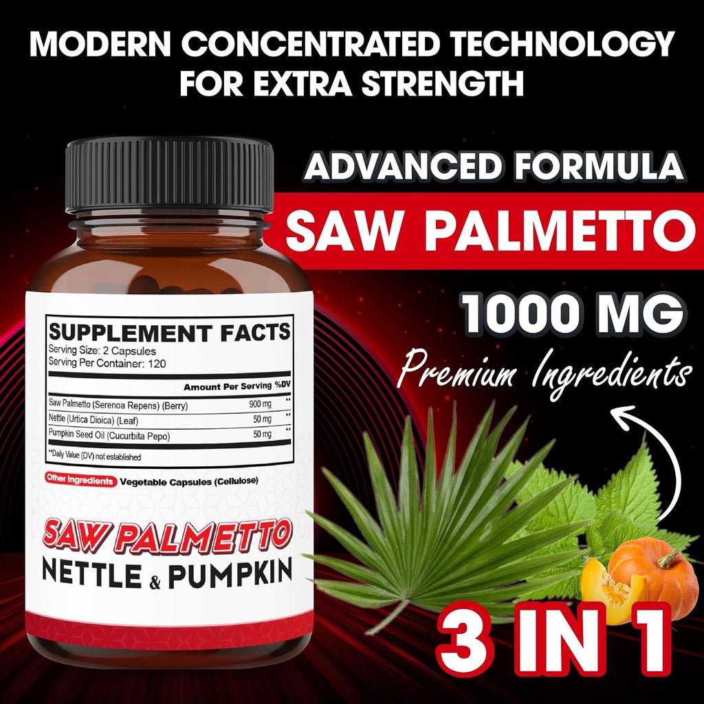 natural saw palmetto supplement benefits