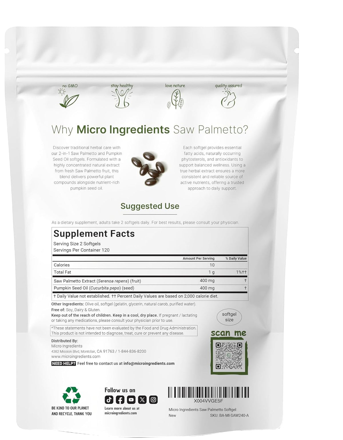 natural saw palmetto supplement benefits