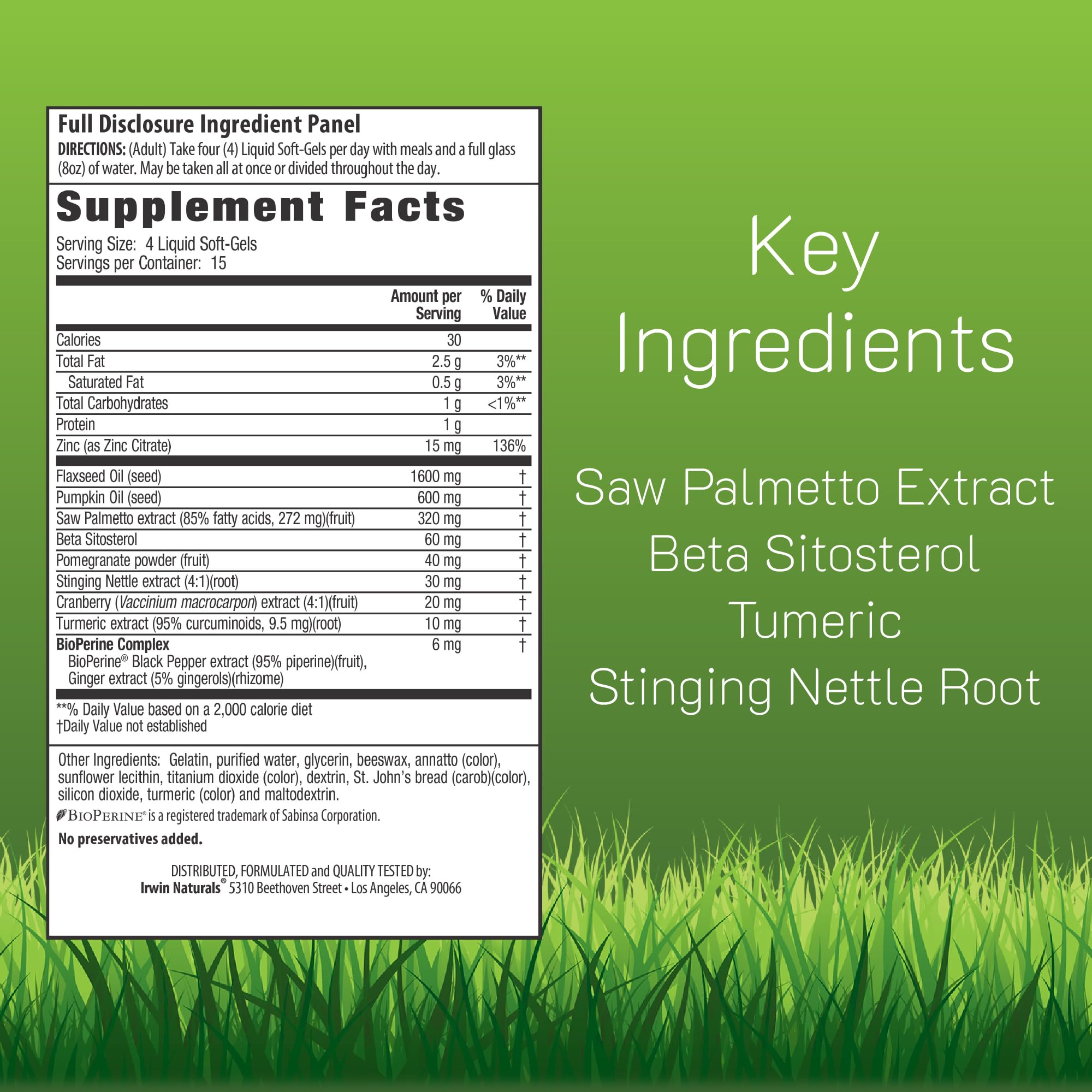 natural saw palmetto supplement benefits