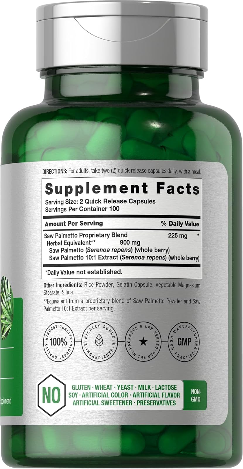 natural saw palmetto supplement benefits