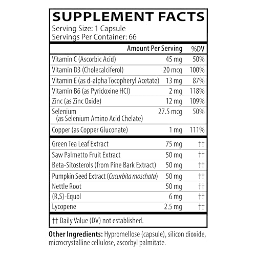 natural saw palmetto supplement capsules